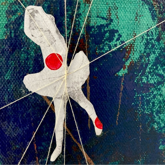 Handmade | Art | Surrealist Ballet Mixed Media Original Artwork Ooak ...